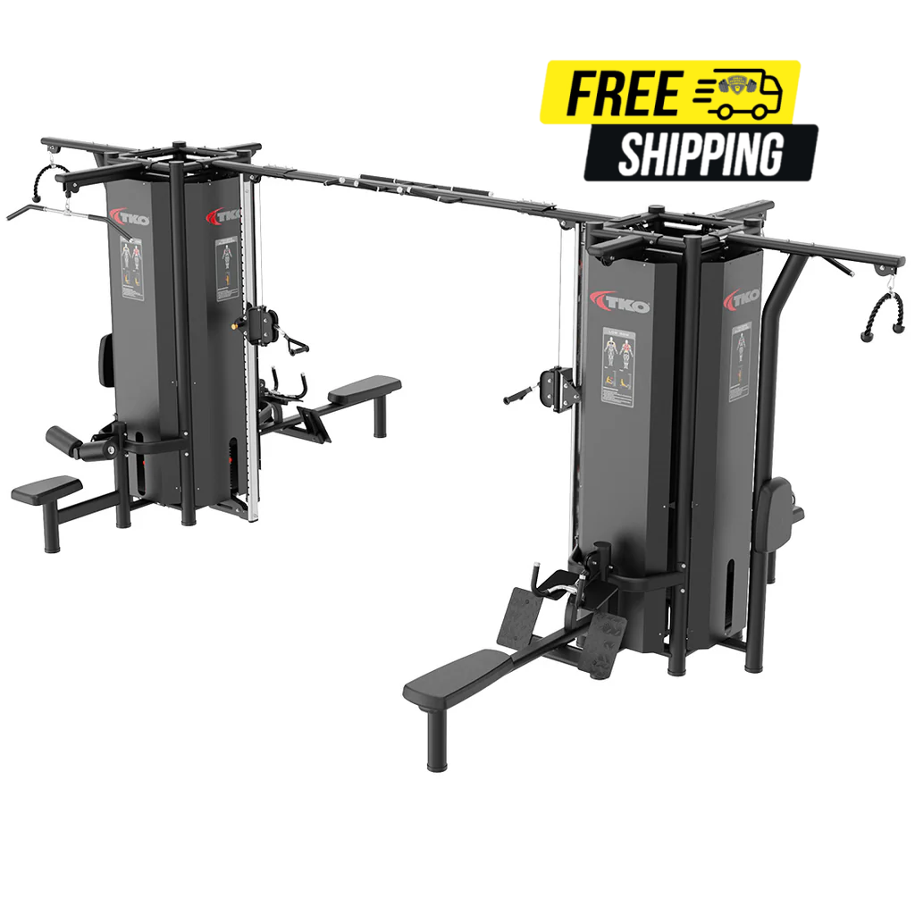 TKO Signature Series 8 Stack Cable Machine 7033-B — D&D Barbell Company
