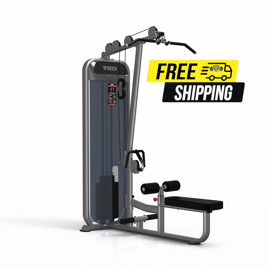 TKO Achieve Dual Lat Pulldown & Seated Row Machine 8801 — D&D Barbell ...